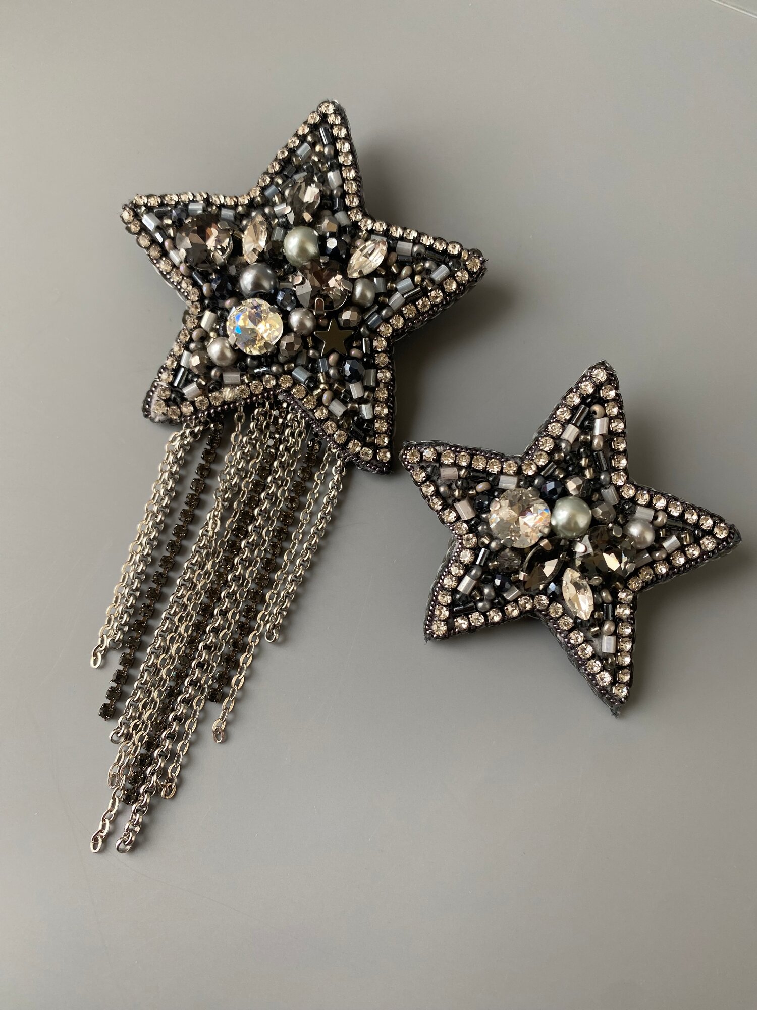 Брошь, хрусталь, жемчуг Swarovski синтетический, кристаллы Preciosa