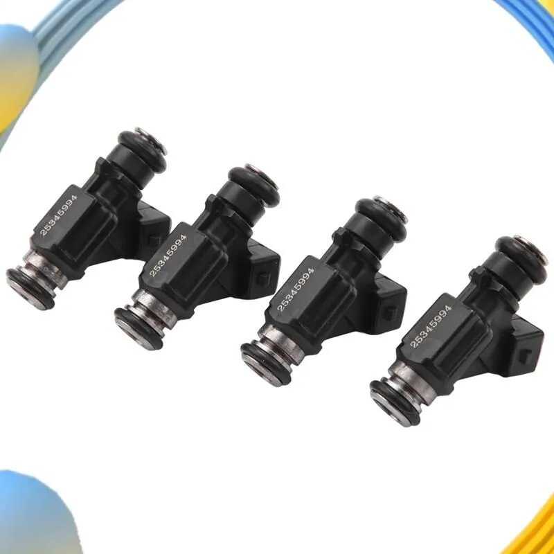 (R J) 4 шт./лот топливные форсунки совместим с HOVER CUV H3 H5 WINGLE3 WINGLE5 V240 V200 4G63 4G64 4G69 25345994