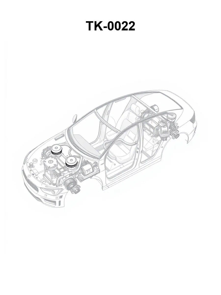 TK0022, Комплект цепи грм LYNXauto