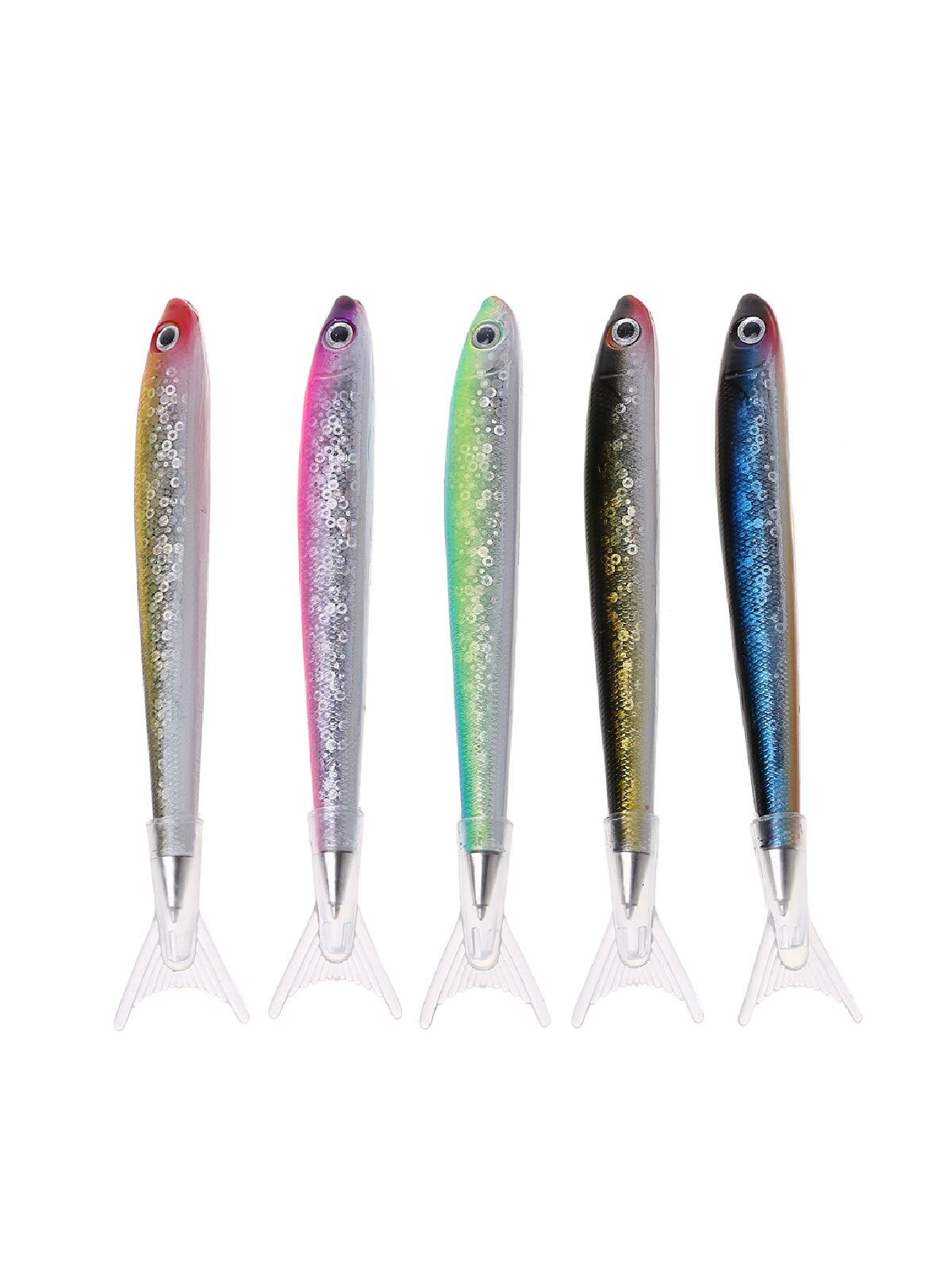 Шариковая ручка в форме рыбы, мини-ручка для письма в офисе для школьников и подростков