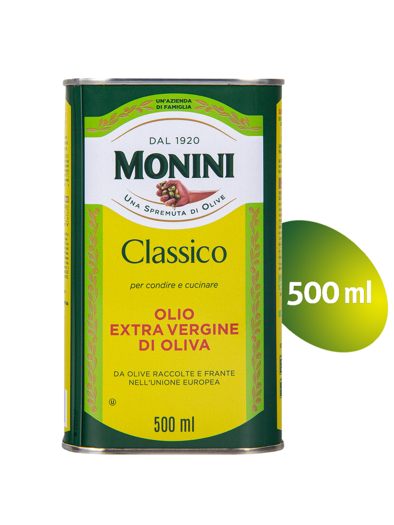 Оливковое масло Monini "Extra Virgin" нерафинированное, 0,5 л
