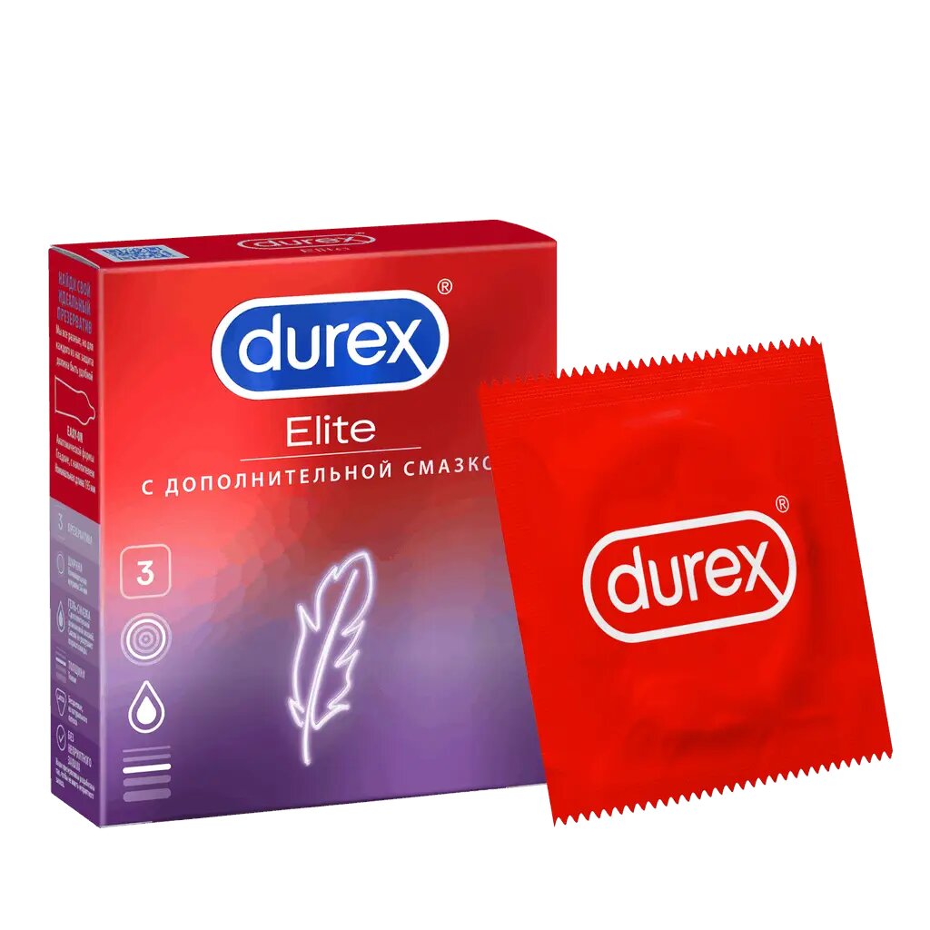 Презервативы Durex Elite 3 шт