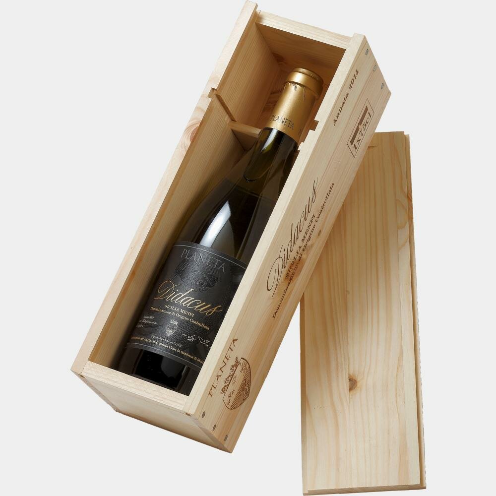 Didacus Chardonnay Menfi DOC Planeta (wooden gift box)