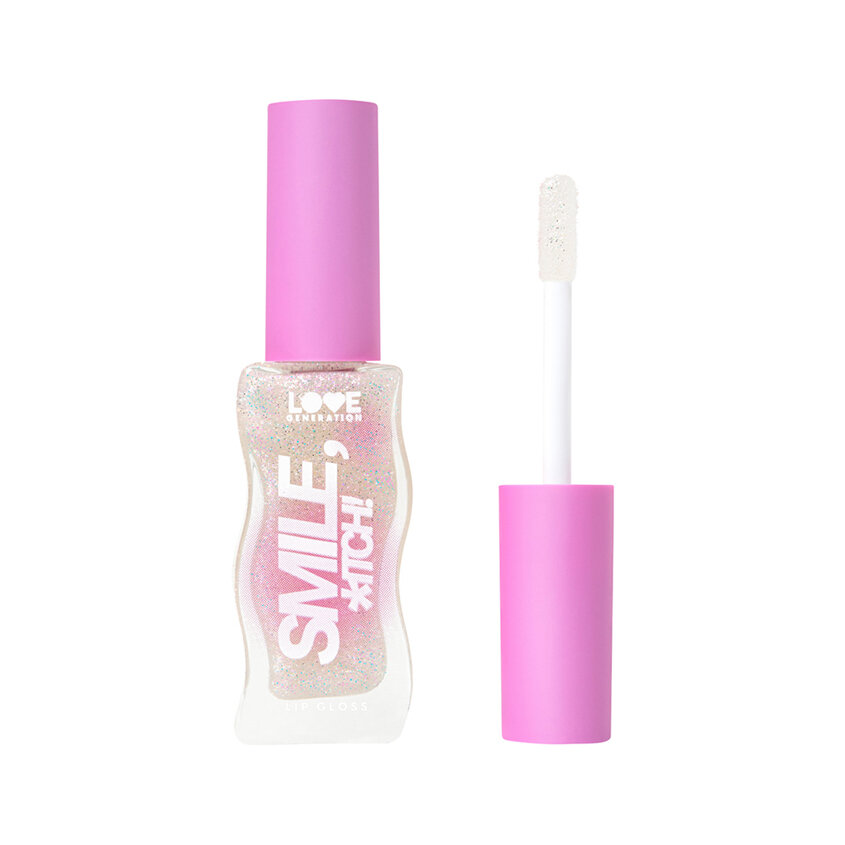 Блеск для губ LOVE GENERATION SMILE,*ITCH! тон 01 Her lips