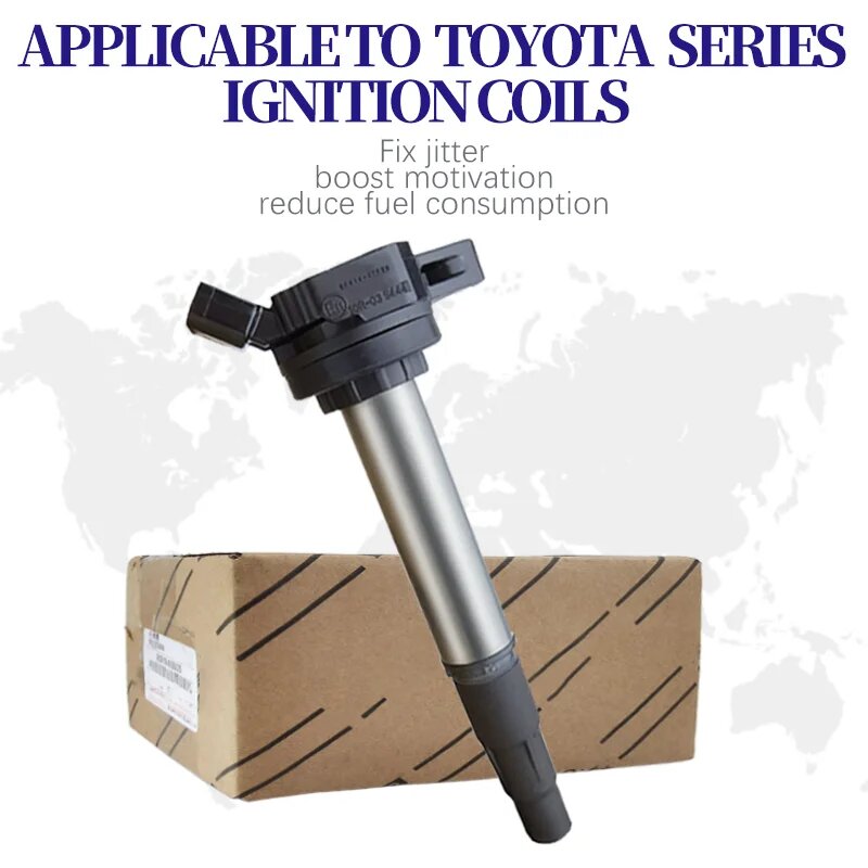 Подходит для катушки зажигания TOYOTA 90919-2258/C2005/2252 ZRE152 ZRE182 2ZR-FE 1,6/1,8 YARIS VIOS COROLLA AURIS PRIUS AVENSIS RAV