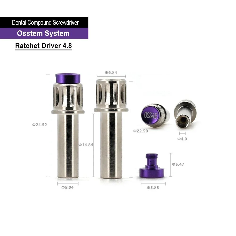 OSSTEM Dentium Отвертка для имплантатов Nobel Compound OSS - Ratchet 4.8