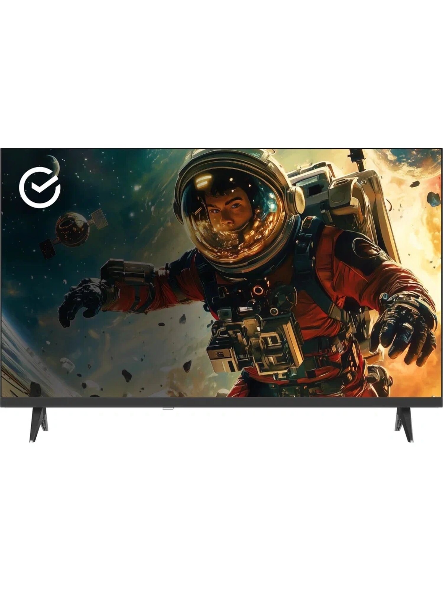 Телевизор Sber Салют ТВ SDX-32H3113, 32", LED, HD, Салют ТВ, черный