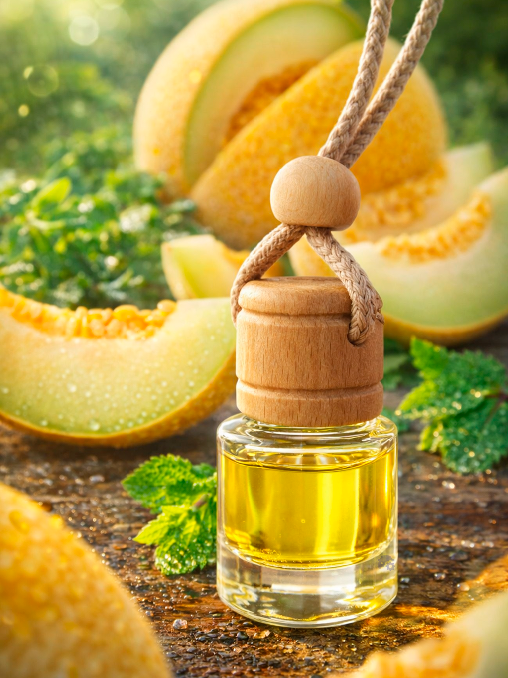 Ароматизатор "Медовая дыня", для автомобиля и дома, подвесной, 5 мл