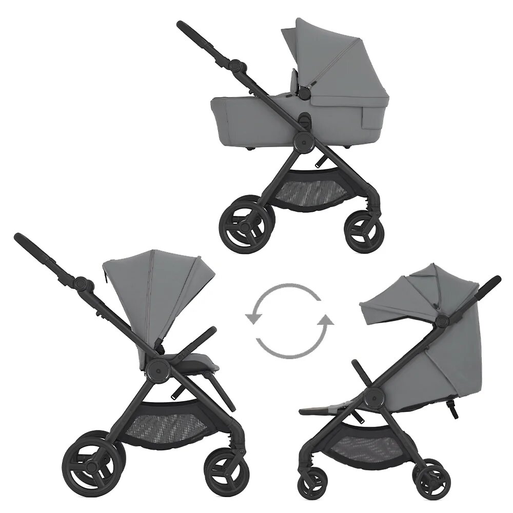Коляска-трансформер Anex IQ Basic, цвет Loft / 2025 (Графитовый), артикул производителя iQ-23