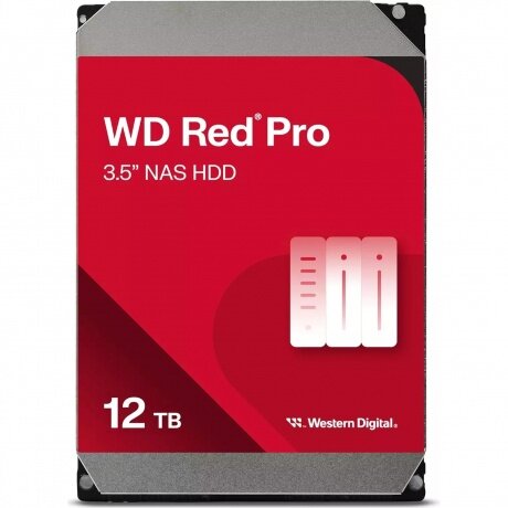 Жесткий диск WD SATA-III 12TB WD122KFBX NAS Red Pro