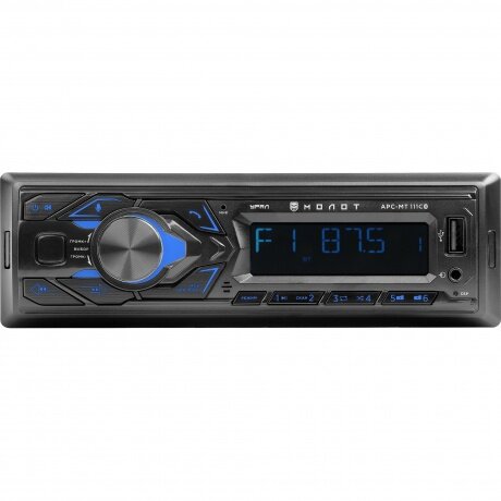 Автомагнитола Ural Молот АРС-МТ 111С 1DIN 4x25Вт (молот АРС-МТ 111С)
