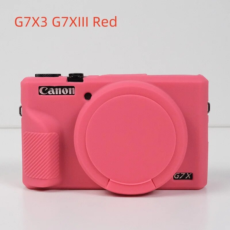 Силиконовый чехол Canon G7X3/G7XIII Red