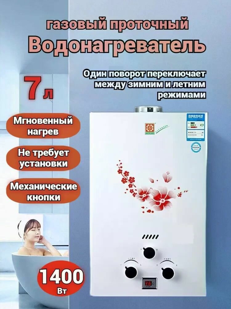Газовый водонагреватель (для природного газа)