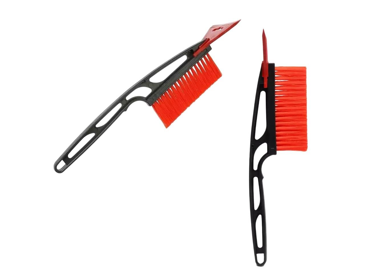 Щетка-скребок для снега и льда со съемным скребком 39см ALMEGA 51017