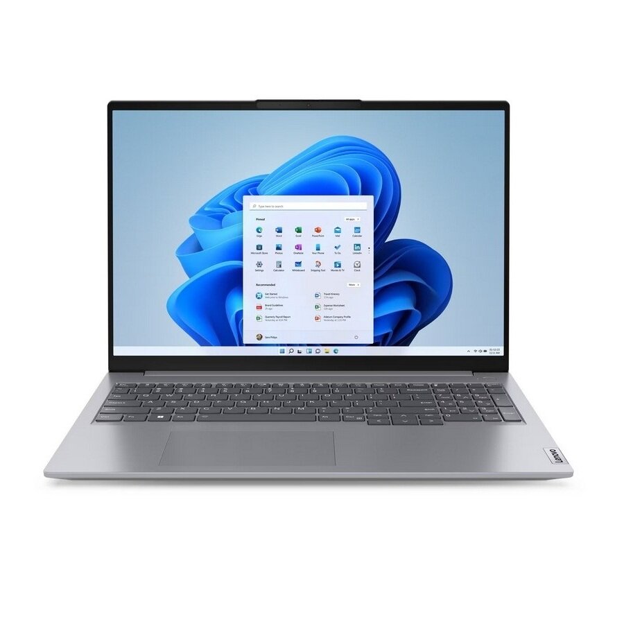 Ноутбук Lenovo ThinkBook 16 G6 ABP 16" IPS WUXGA AMD Ryzen 5 7430U/16Gb/512Gb SSD/VGA int/FP (21KK008FAK)