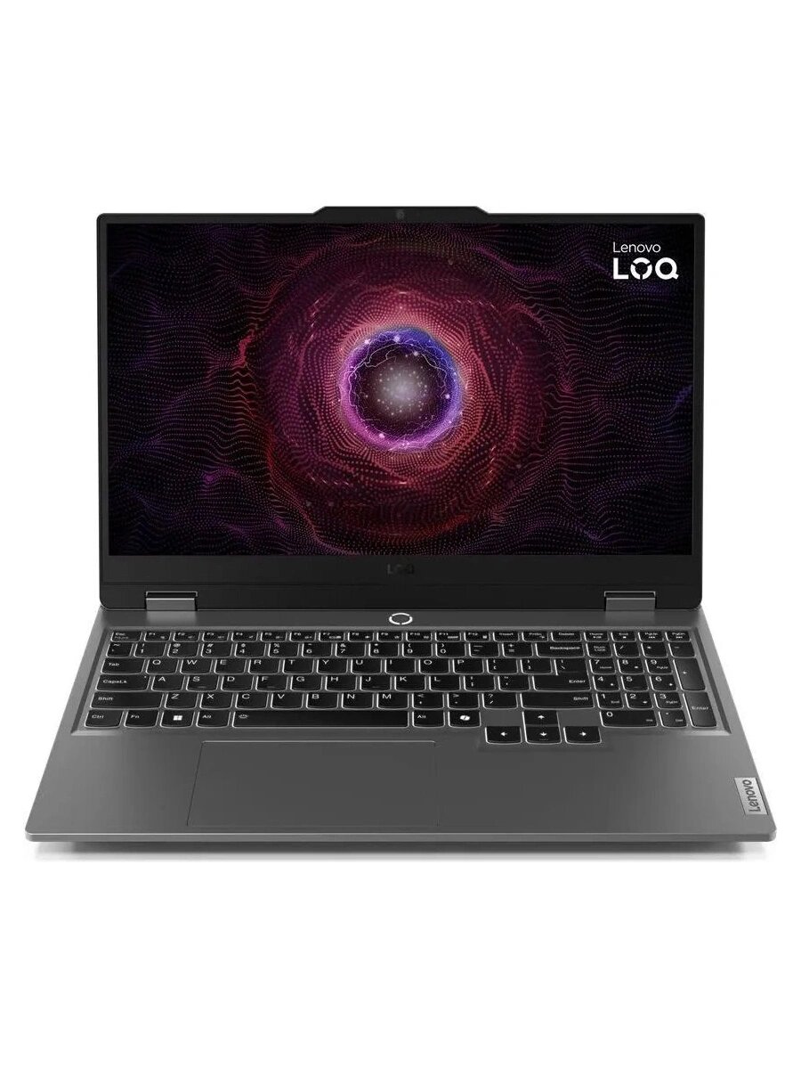 Ноутбук Lenovo 15.6" LOQ 15ARP9 Ryzen 5 7235HS/16Gb/SSD512Gb/6Gb/noOS/серый