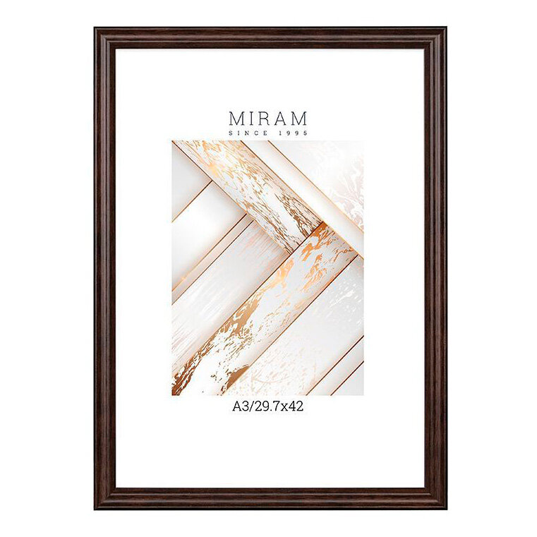 Фоторамка Мирам A3, 29.7х42 см венге