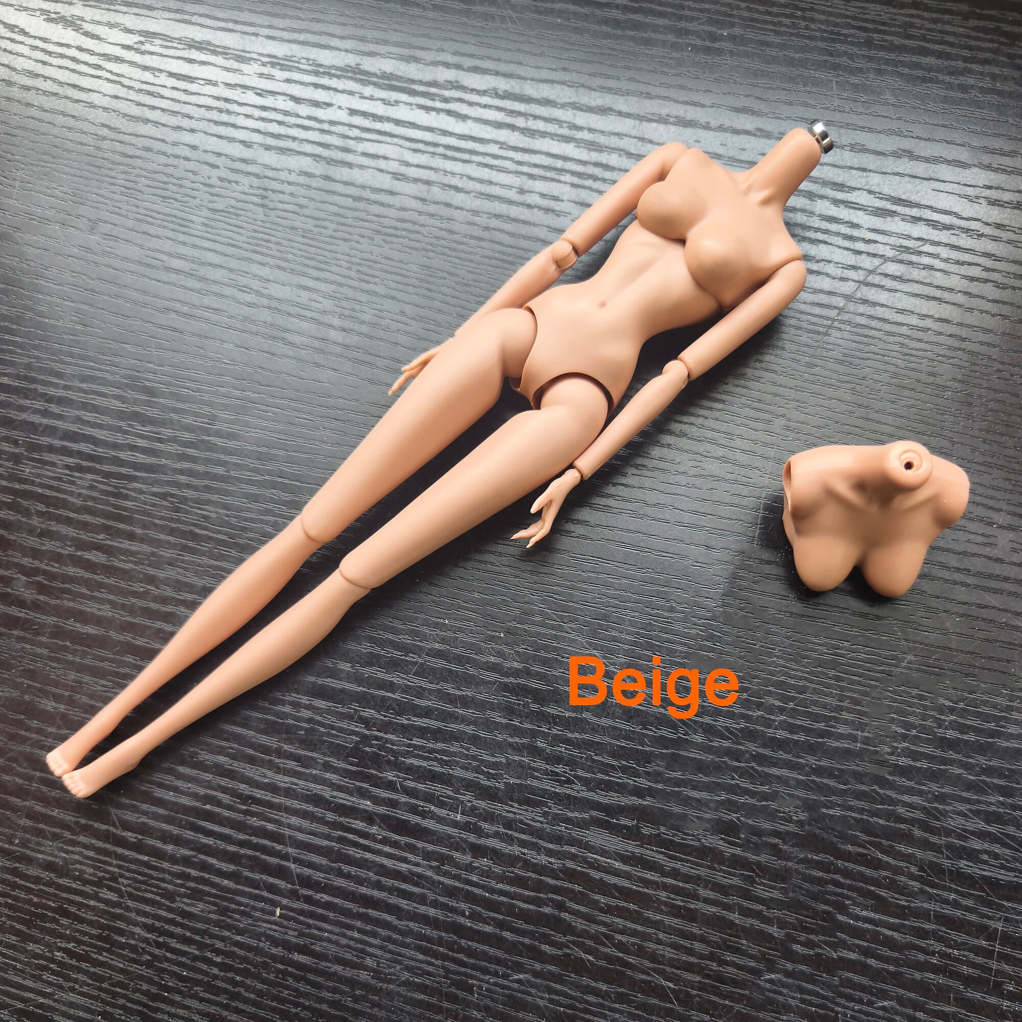 Кукольный набор тела Kokling Luly 1/6 12 цветов Бежевый, Beige