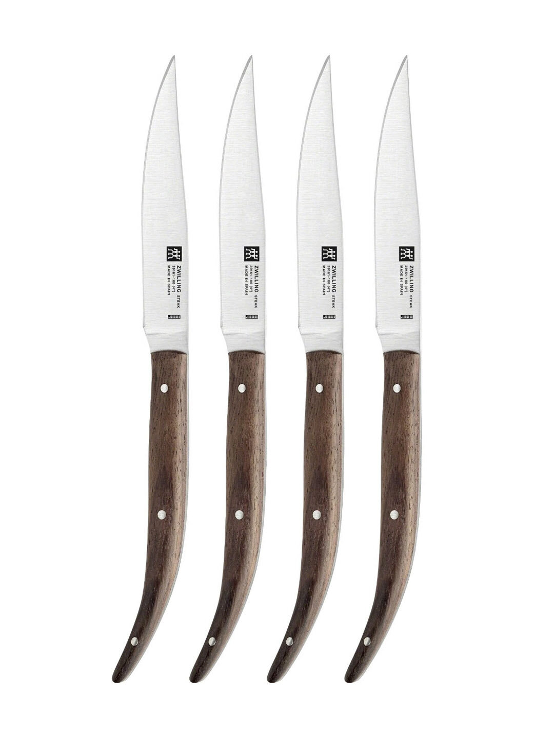 Набор ножей ZWILLING Steak sets, для стейка, палисандровая рукоятка, 4 шт