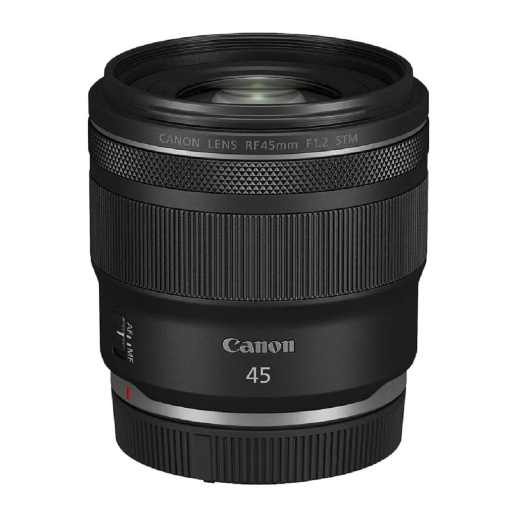 Объектив Canon RF 45mm f/1.2 STM, байонет Canon RF, автоматическая фокусировка