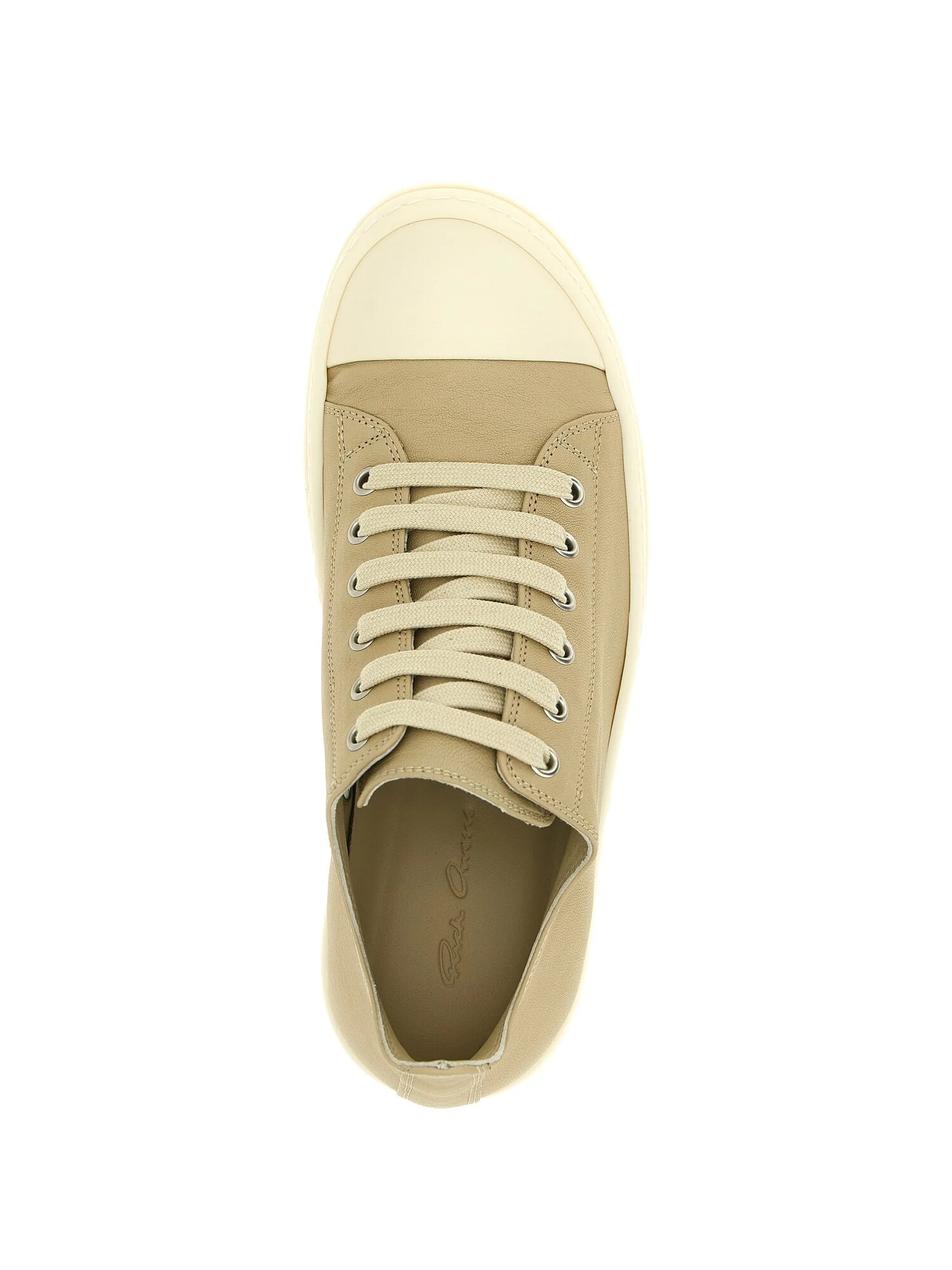 Кроссовки Rick Owens Lace-up toe-cap sneakers, размер 36 EU, разноцветный — фото 1