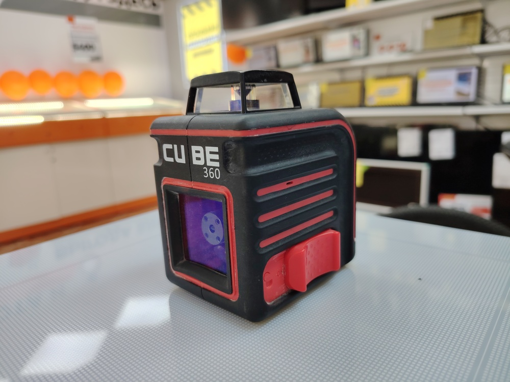 Лазерный уровень нивелир ADA Cube 2-360 Ultimate Edition А00450, Б/У, Уценка