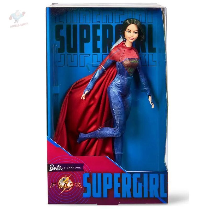 Barbie Signature Flash Supergirl Doll Коллекционная кукла 33 см