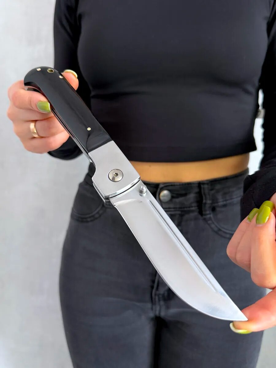 Нож складной туристический охотничий "Пчак" арт. 458b / Не холодные ножи