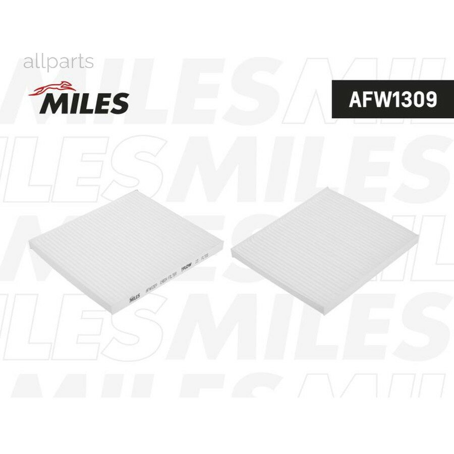 MILES AFW1309 Фильтр салона HYUNDAI SOLARIS 11-
