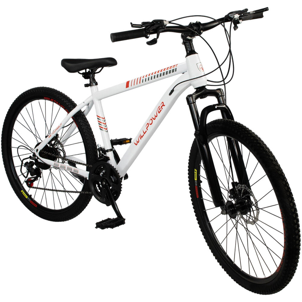 Велосипед детский 2-х колесный 26" WILLPOWER белый FG250904002C-3, 21 скорость
