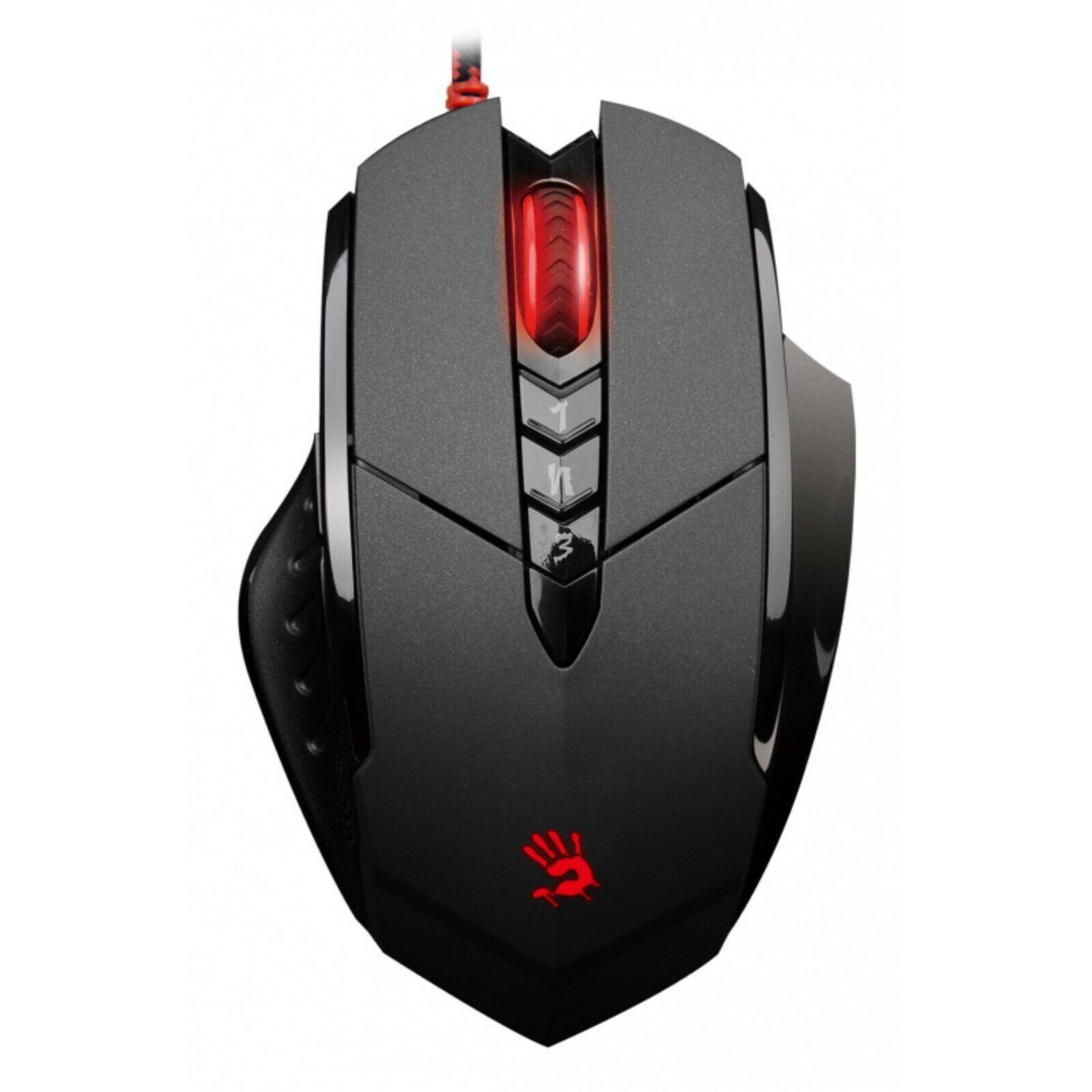 Мышь проводная компьютерная Bloody V7 черный оптическая