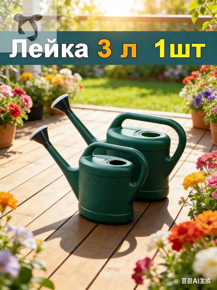 Лейка, 3 л 1 шт
