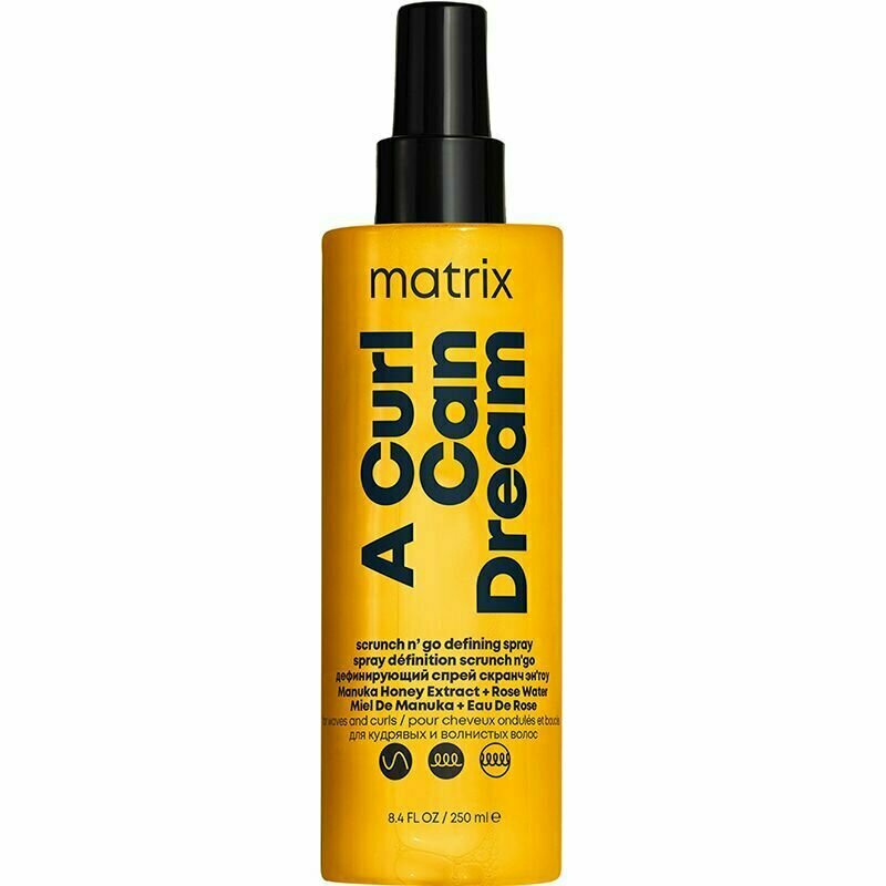 Спрей дефинирующий Matrix Total Results A Curl Can Dream для волнистых и кудрявых волос, 250 мл