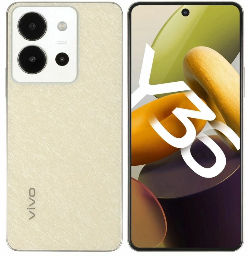 6,64" Смартфон vivo Y36 8/128 ГБ (Y36) 2023, золотой