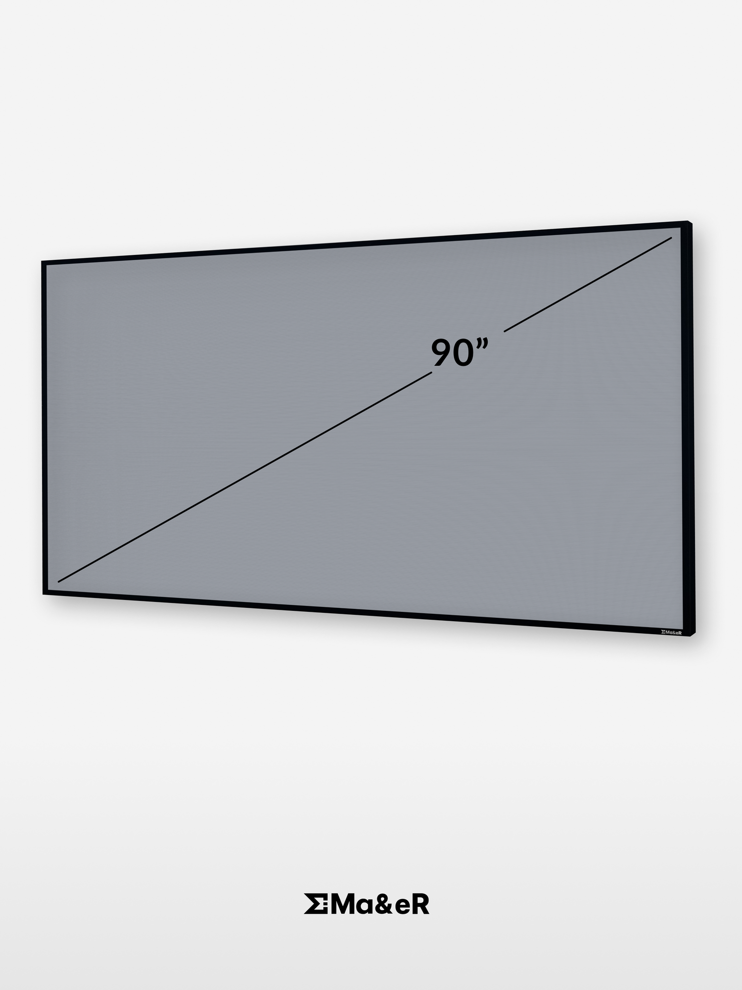 ALR T-Prism UST 90" 16:9 Экран настенный для проекторов