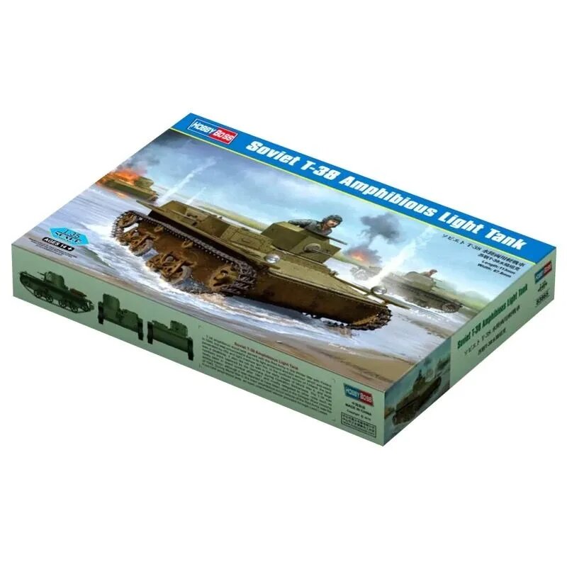 HobbyBoss 83865 1/35 советский танк-амфибий т -38 сборная модель танка для моделистов