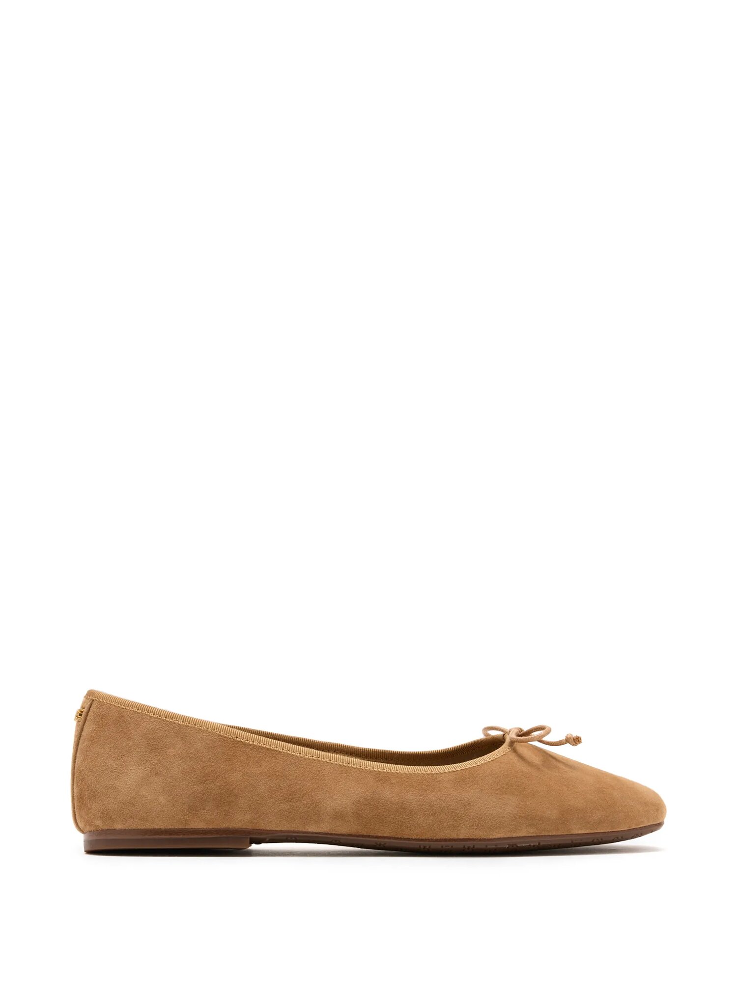 Балетки Allie bow-detail suede ballet flats