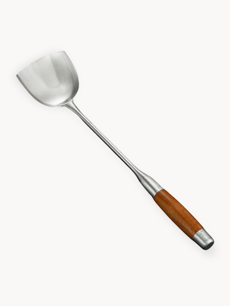 Лопатка для перемешивания в воке 105 мм GetHof Elite LTE-105D, деревянная ручка
