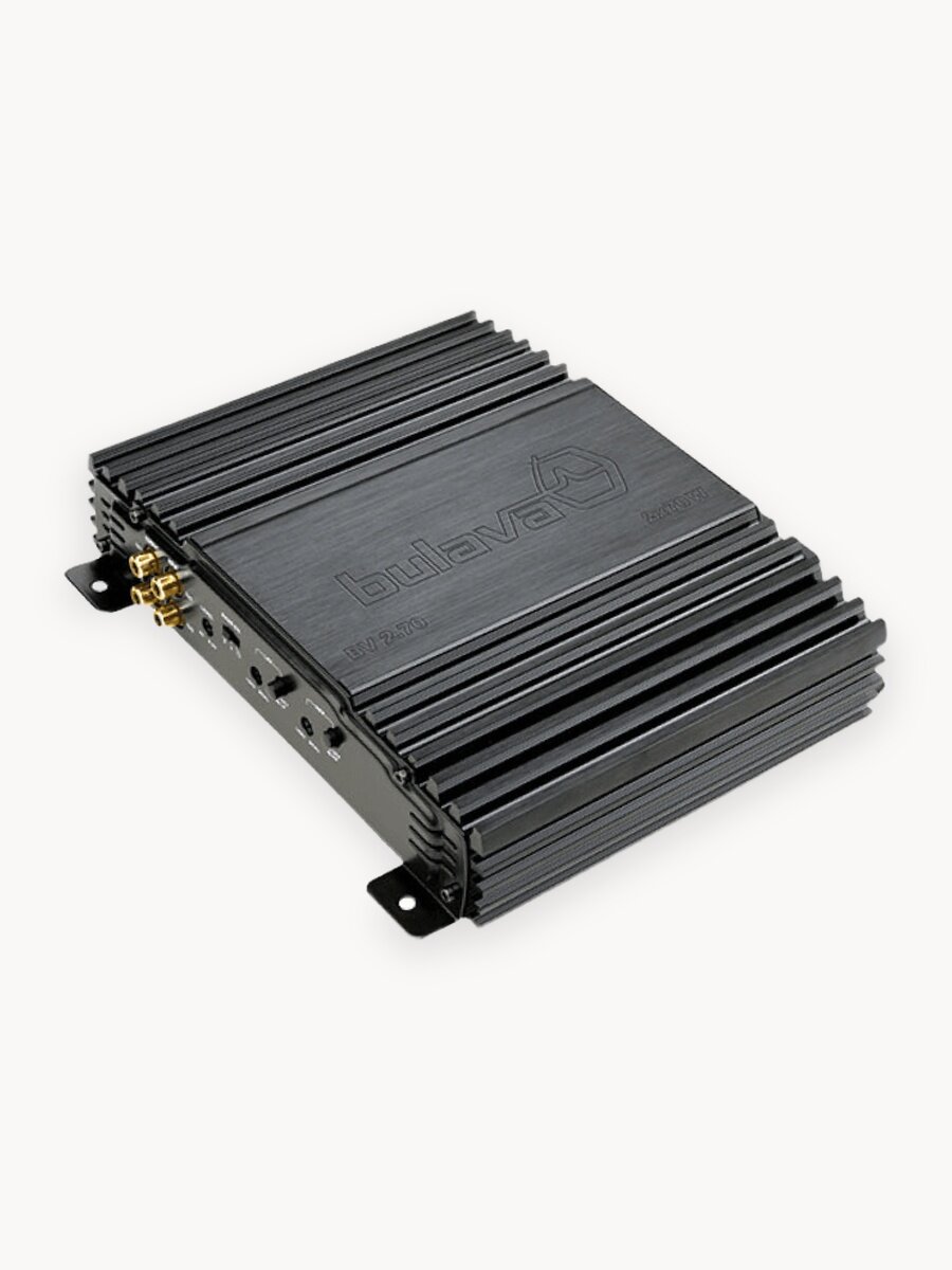 Усилитель автомобильный URAL BV 2.70, класс A/B, полоса фильтра 10-8000Гц, 2 канала