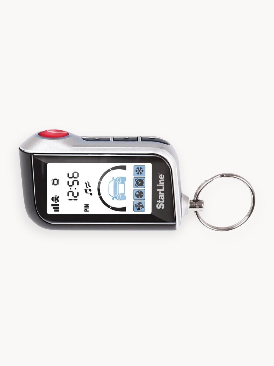 StarLine A63 ECO автосигнализация с обратной связью один брелок