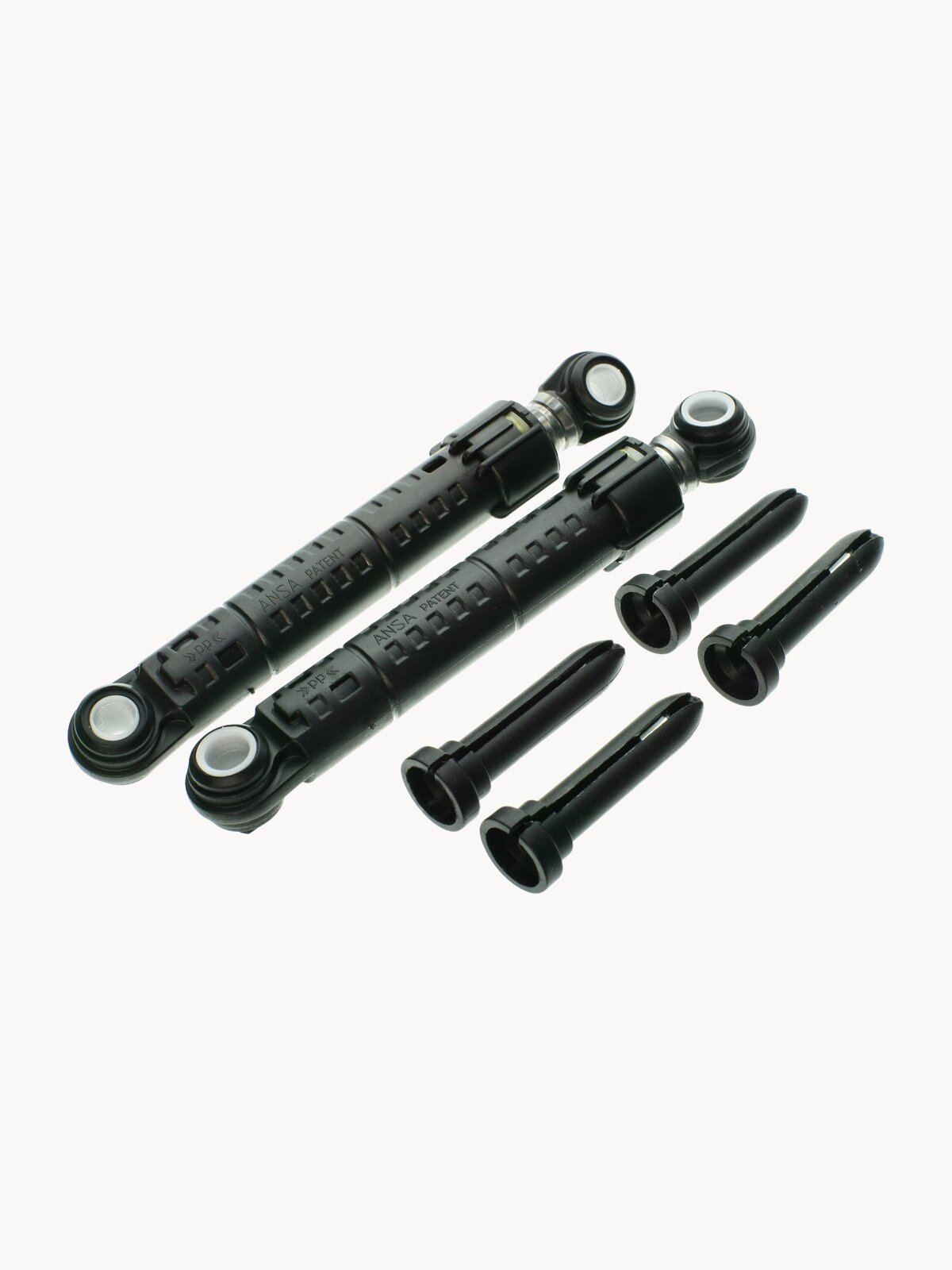 Амортизаторы стиральной машины LG комплект 2 шт.120 N. Амор L180-278мм, Ø11мм, Ansa крепеж(4шт)в комплекте.