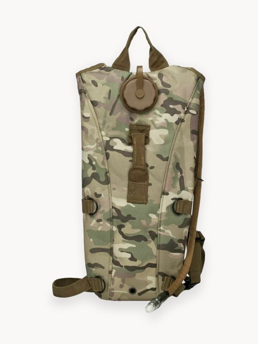 Рюкзак с гидратором, тактический, питьевая система, камуфляжная, 2,5 л