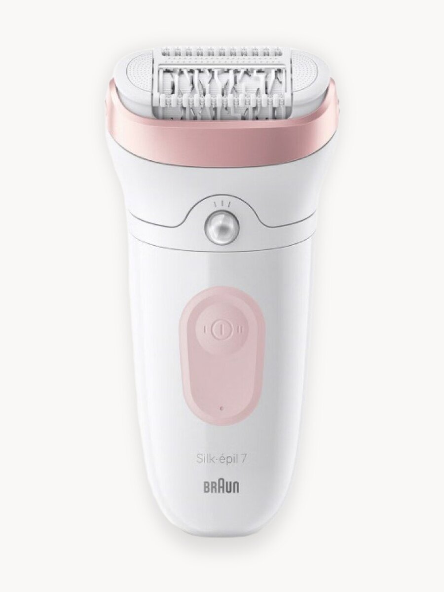 Эпилятор Braun Silk-Epil 7, женский, влагозащищенный, 2 режима, 40 керамических пинцетов