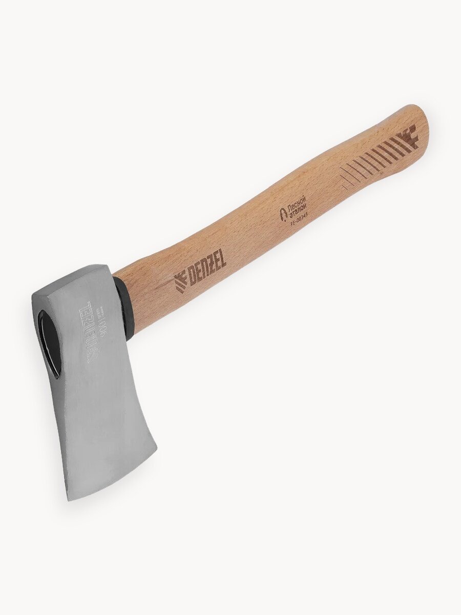 Топор кованый 900 г, американский тип, бук, 430мм Denzel 21887