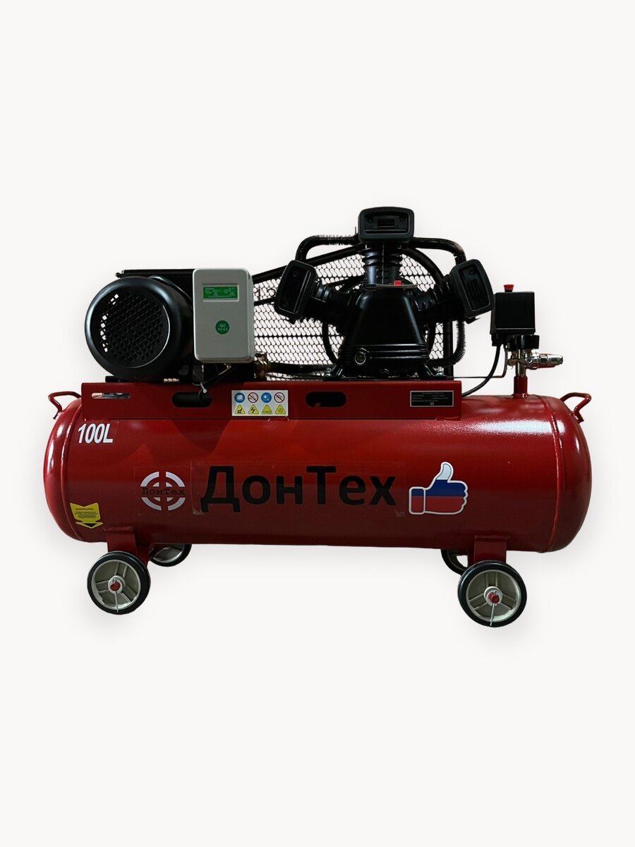 Воздушный компрессор ДонТех КМ-600/100, 600л/мин,10бар, 220В
