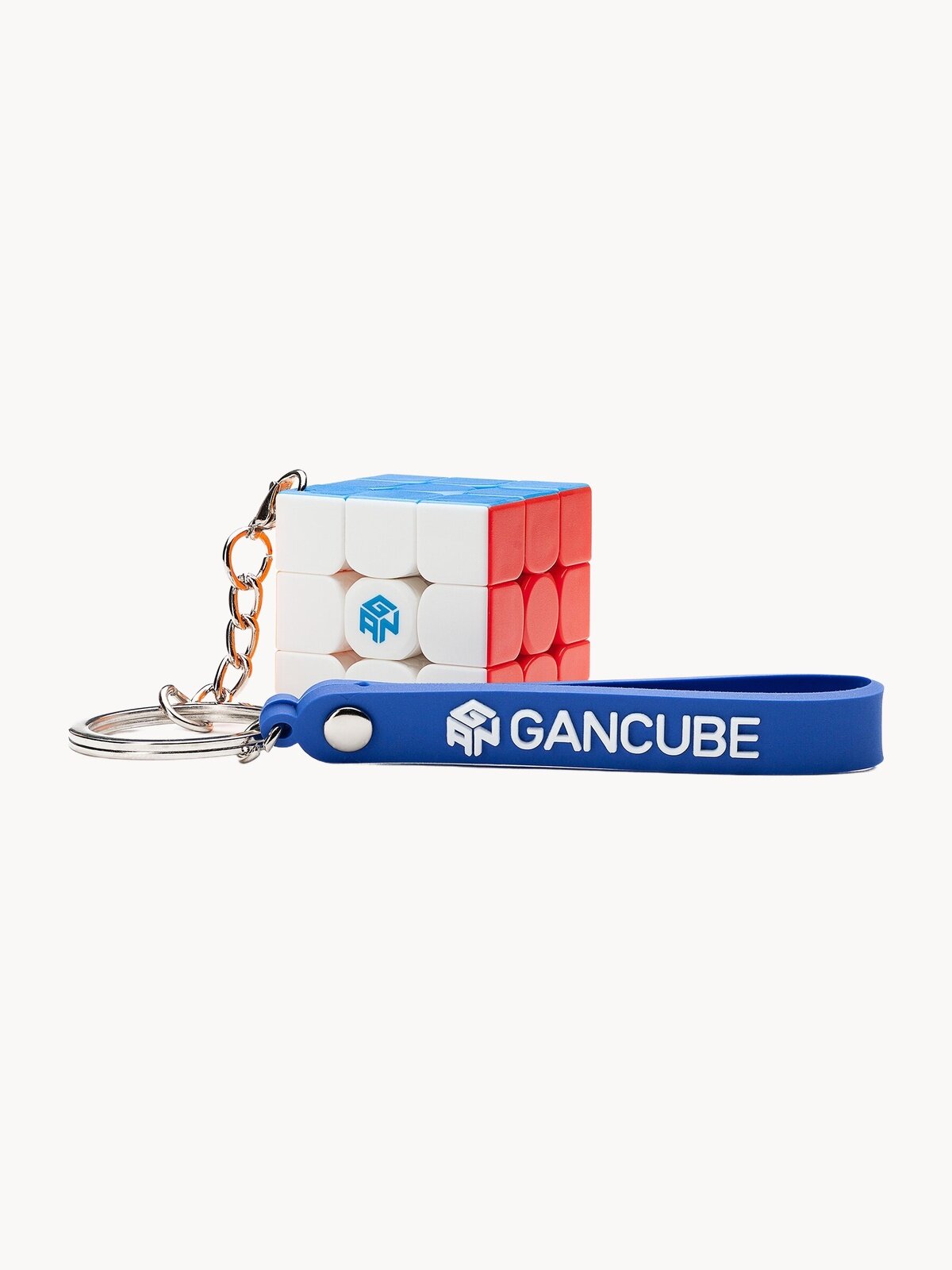 Кубик Рубика брелок GAN 330 Keychain Cube, 3x3, цветной пластик