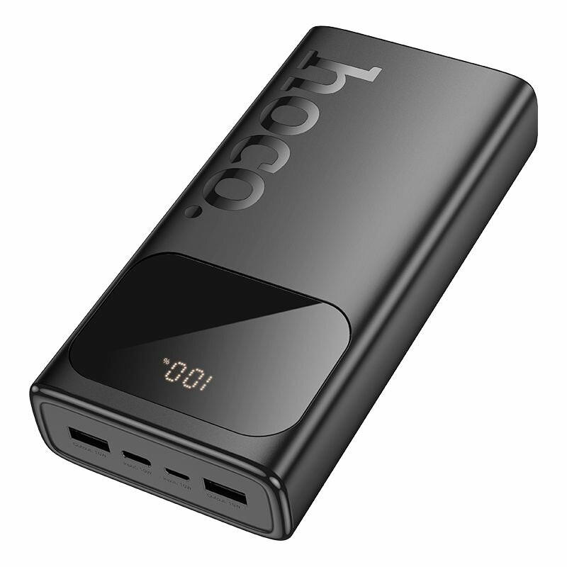 Повербанк (POWERBANK) HOCO J144A 30000 mAh, черный