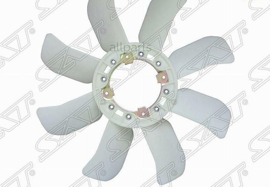 SAT ST-16361-17030 Крыльчатка вентилятора TOYOTA LAND CRUISER 1HZ / 1HD-T / 1HD-FTE