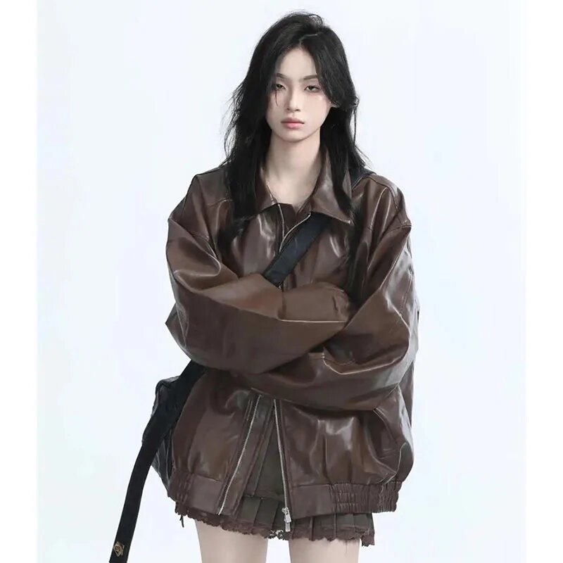 Куртка кожаная