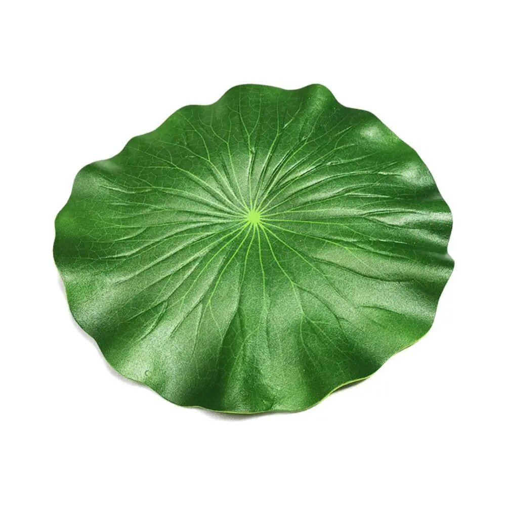 Искусственный лист лотоса LONGPEAN зелёный Зеленый, 20cm